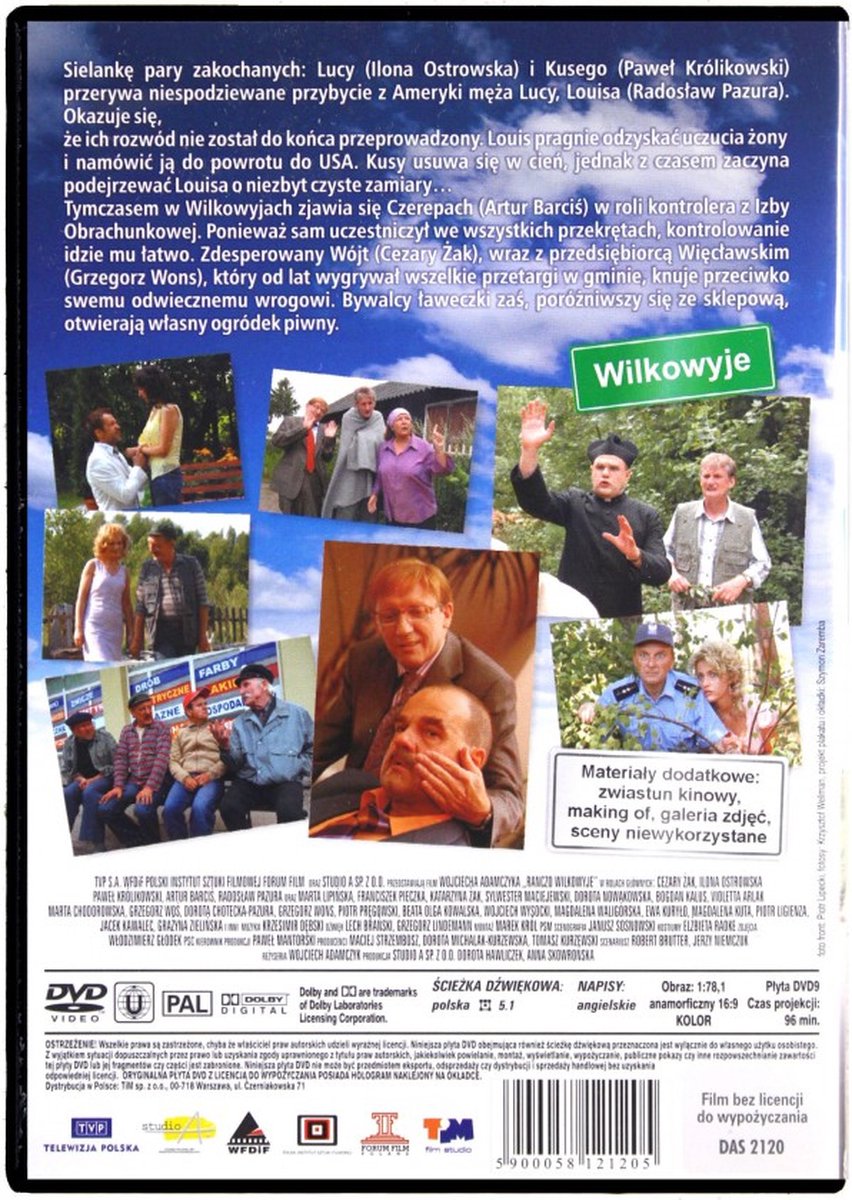 Ranczo Wilkowyje [DVD] (Dvd), Filip Bobek | Dvd's | bol