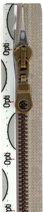 Rits midden grijs ijzer 65cm deelbaar Opti | bol