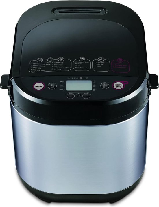 Broodbakmachine - Broodmachine - Meerdere Progamma's - Timer - Volledig ...