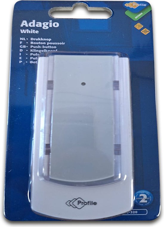 Profile Deurbel - Wit | bol