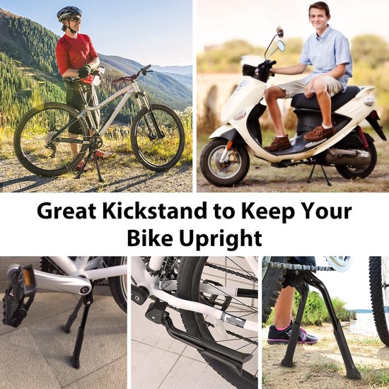 Fietsstandaard, dubbele standaard, 24 - 29 inch, dubbele standaard ...