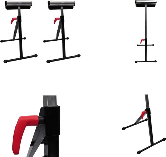 vidaXL Zaagbok inklapbaar set van 2 - Ladder - Ladders - Zaagbok ...