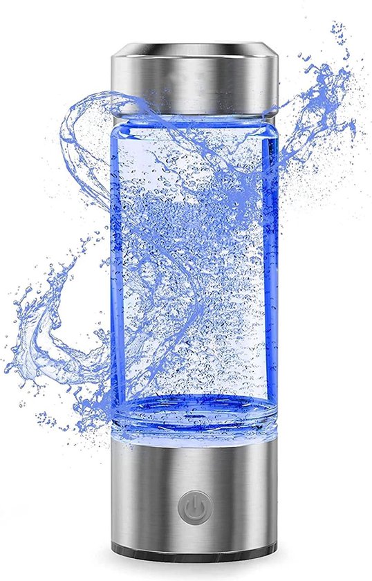 Waterstof generator - H2 + Hydrogeen - 1000ppb - 450ML Watergenerator ...