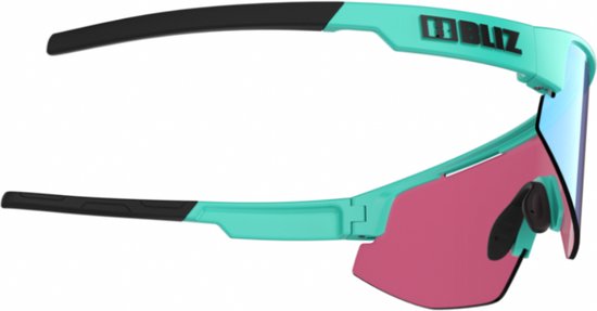 Bliz Matrix Sportbril Matt Turquoise/ Nano Optical Nordic Rose-Violet ...