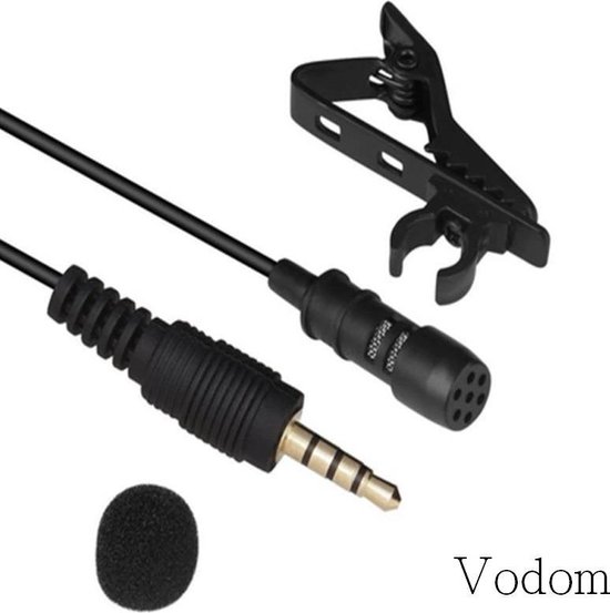 Dasspeld - Clip microfoon voor Smartphone en Computer - Clip On ...