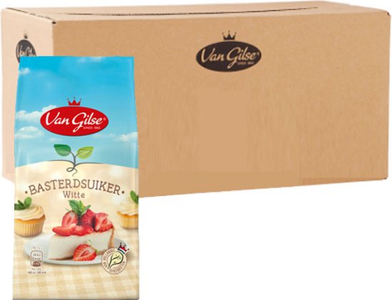 Van Gilse - Witte Basterd Suiker - 12x 600g | bol