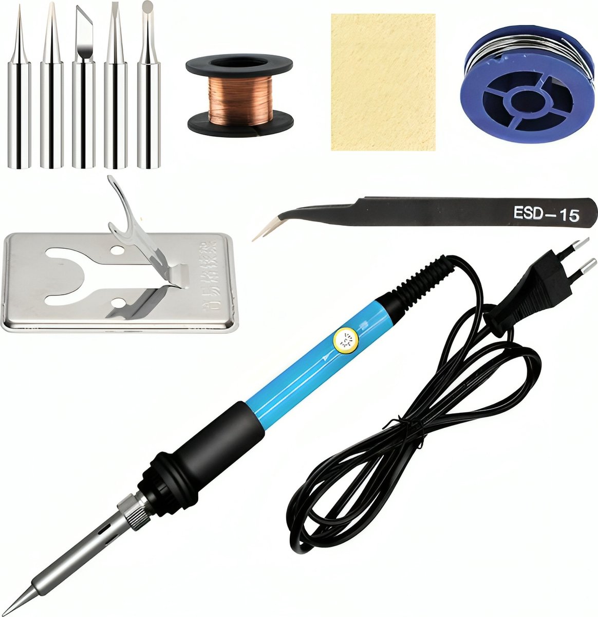 Soldeerbout set - Pyrografie - Houtbrander - Soldeerbout Elektrisch ...