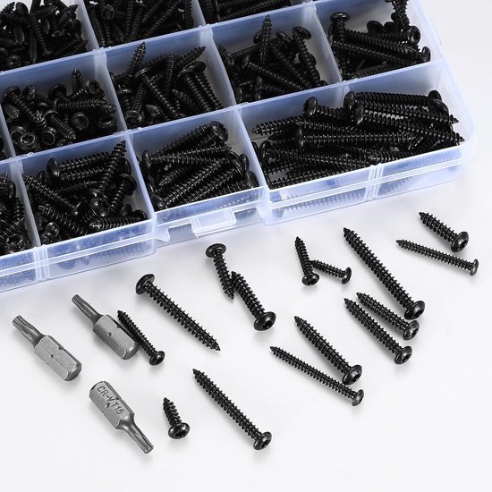 zelftappende schroeven-assortimentset,self-tapping screw assortment set ...