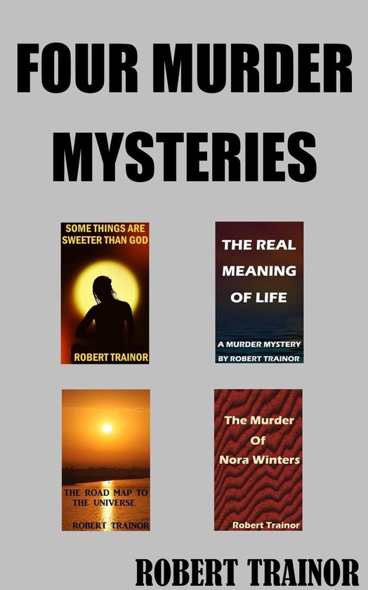 Four Murder Mysteries (ebook), Robert Trainor | 9798224350117 | Boeken ...