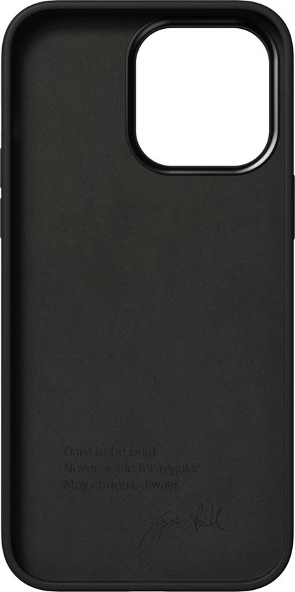 Nudient Bold Case Apple iPhone 14 Pro Max Hoesje Back Cover Zwart | bol