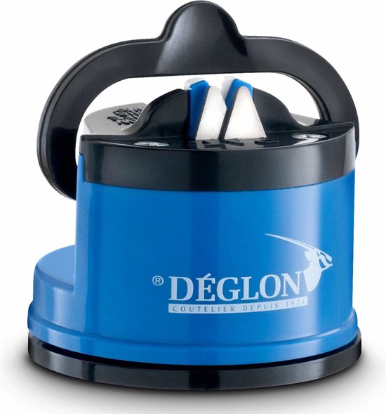 Déglon Handmatige slijper met zuignap – stabiel en precies – blauw – compact formaat | bol
