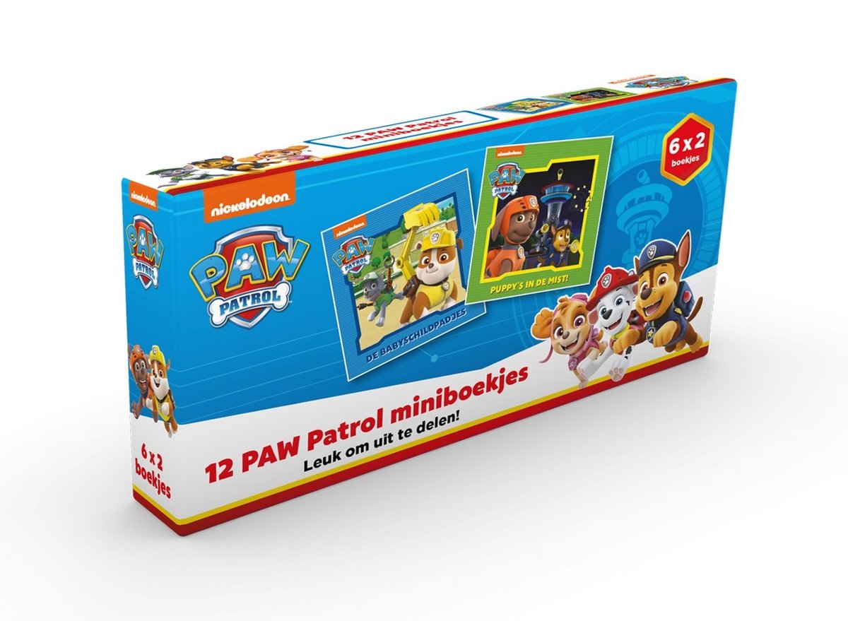 PAW Patrol miniboekjes | 9789047871095 | Boeken | bol