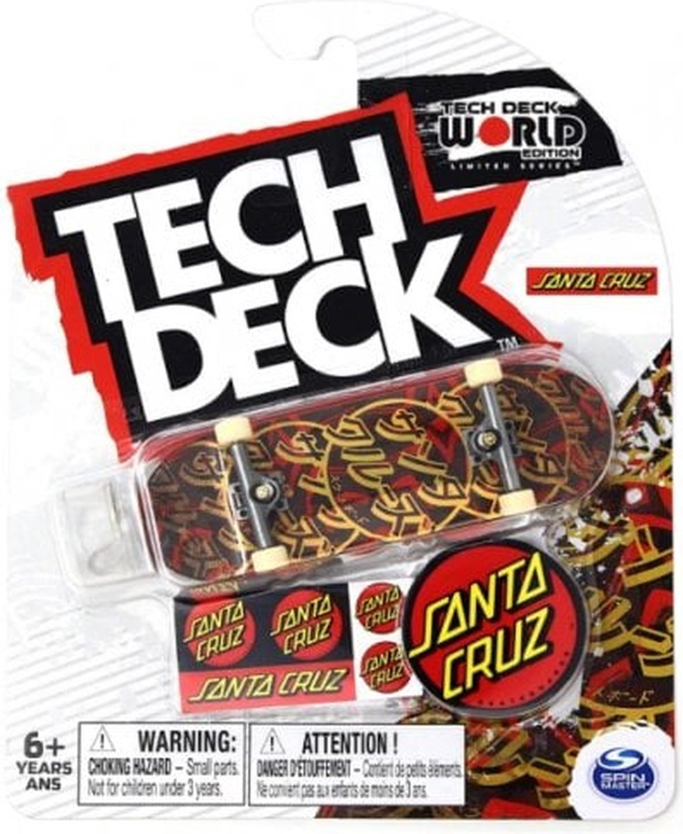 Tech Deck Santa Cruz Japan World Edition | bol
