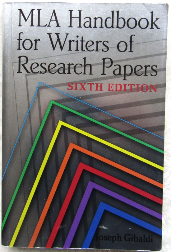 MLA Handbook for Writers of Research Papers | 9780873529860 | Joseph ...
