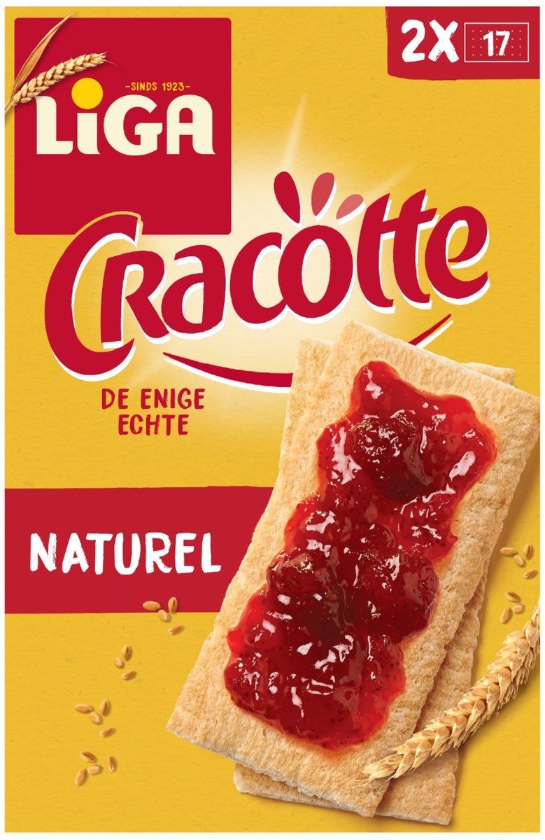 Lu Cracotte Crackers naturel 3 pakken x 250 gram | bol
