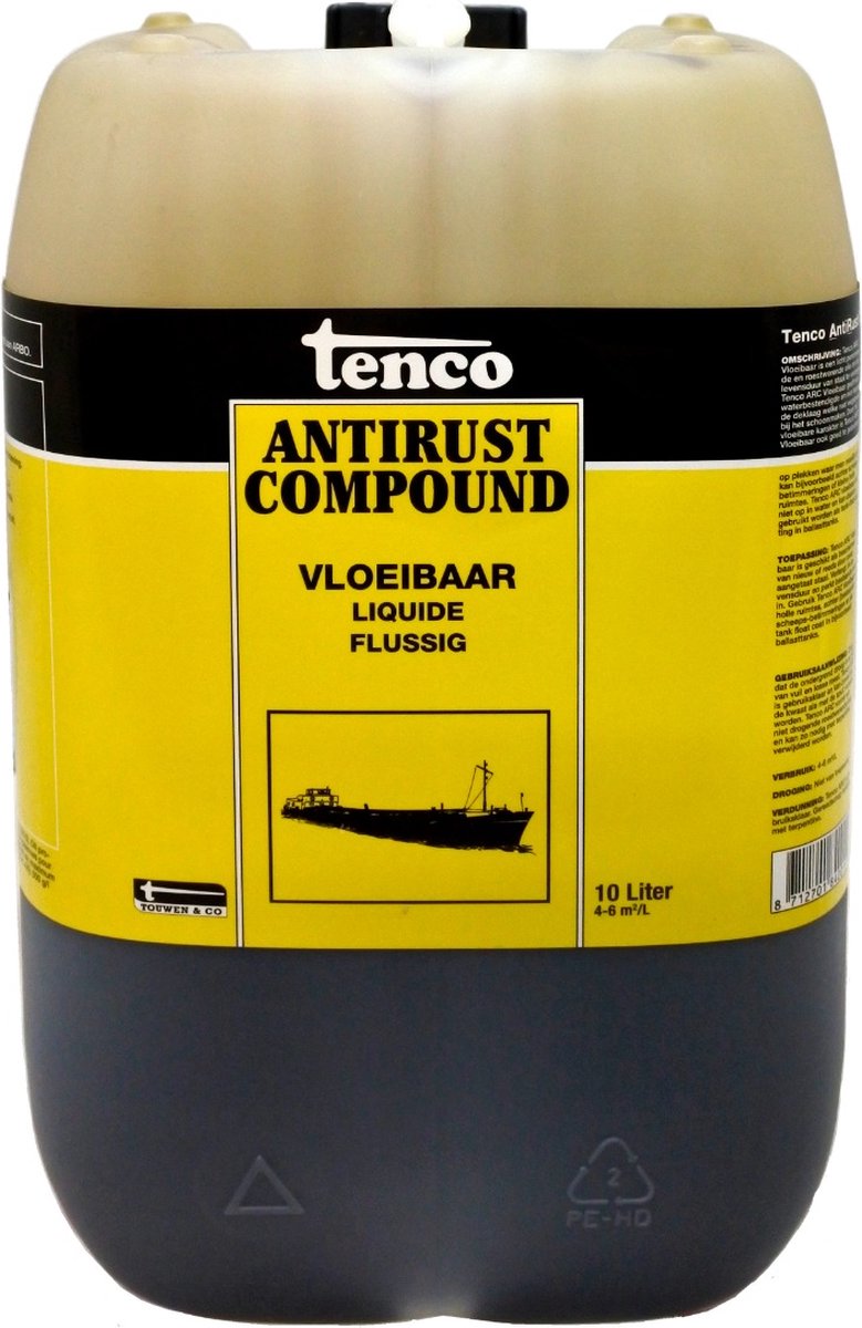 Tenco anti rust compound vloeibaar - 25 liter | bol