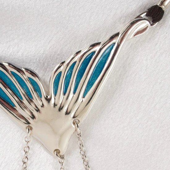 Sylvie Monthulé - G-String Mermaid Tail (Zilver) Maat 38 | bol