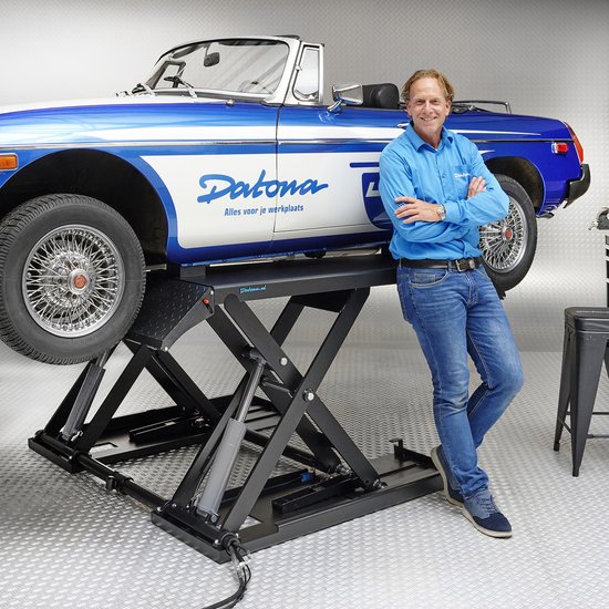 Datona® Autobrug verrijdbaar - 400V - Zwart | bol