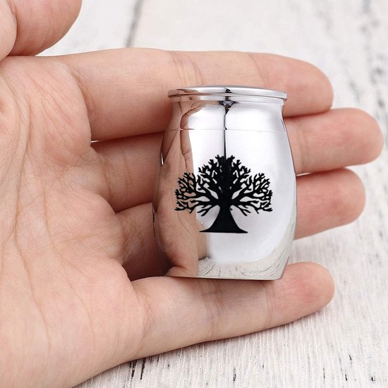 Mini Urn voor as - 4cm - Lifetree - mini-urnen voor Mensen ...