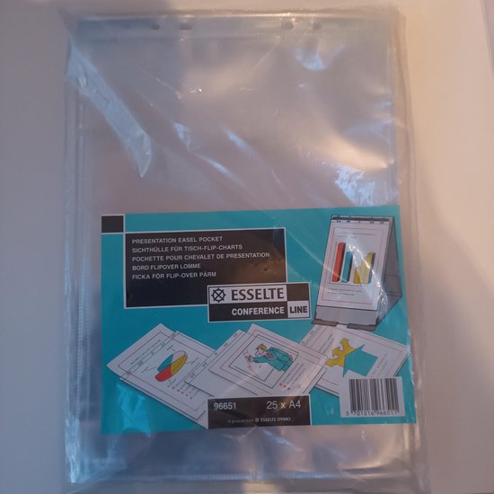 Showtas Insteekhoes Presentatiehoes A4 Esselte glans opening aan ...