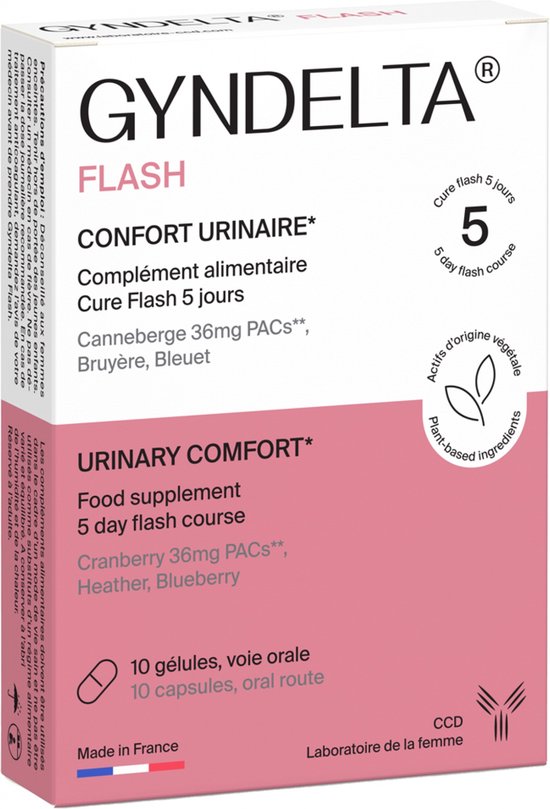 Laboratoire CCD Gyndelta Flash 10 Capsules | bol