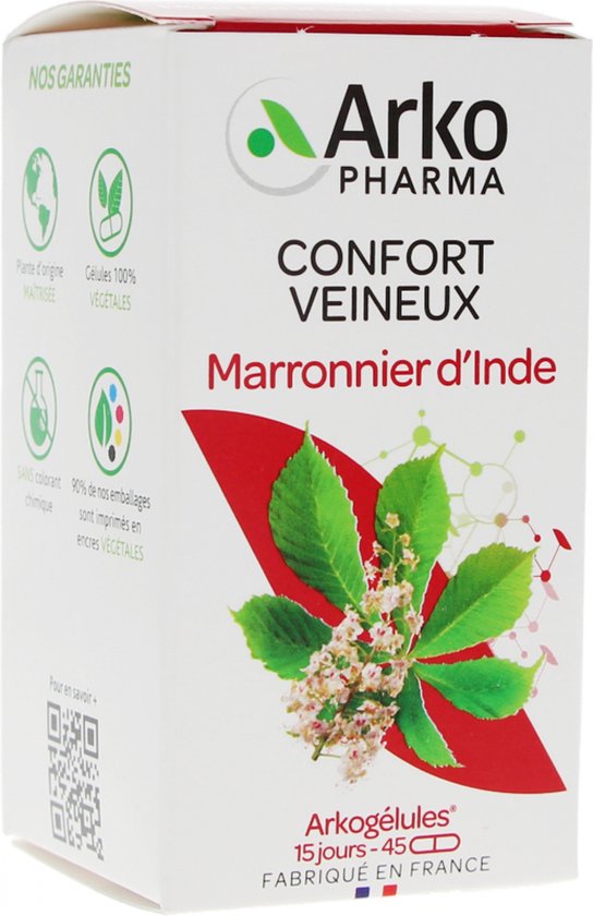 Arkocaps Wilde Kastanje Bio Caps 45 Nf | bol