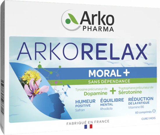 Arkopharma Arkorelax Moral+ 60 Tabletten | bol