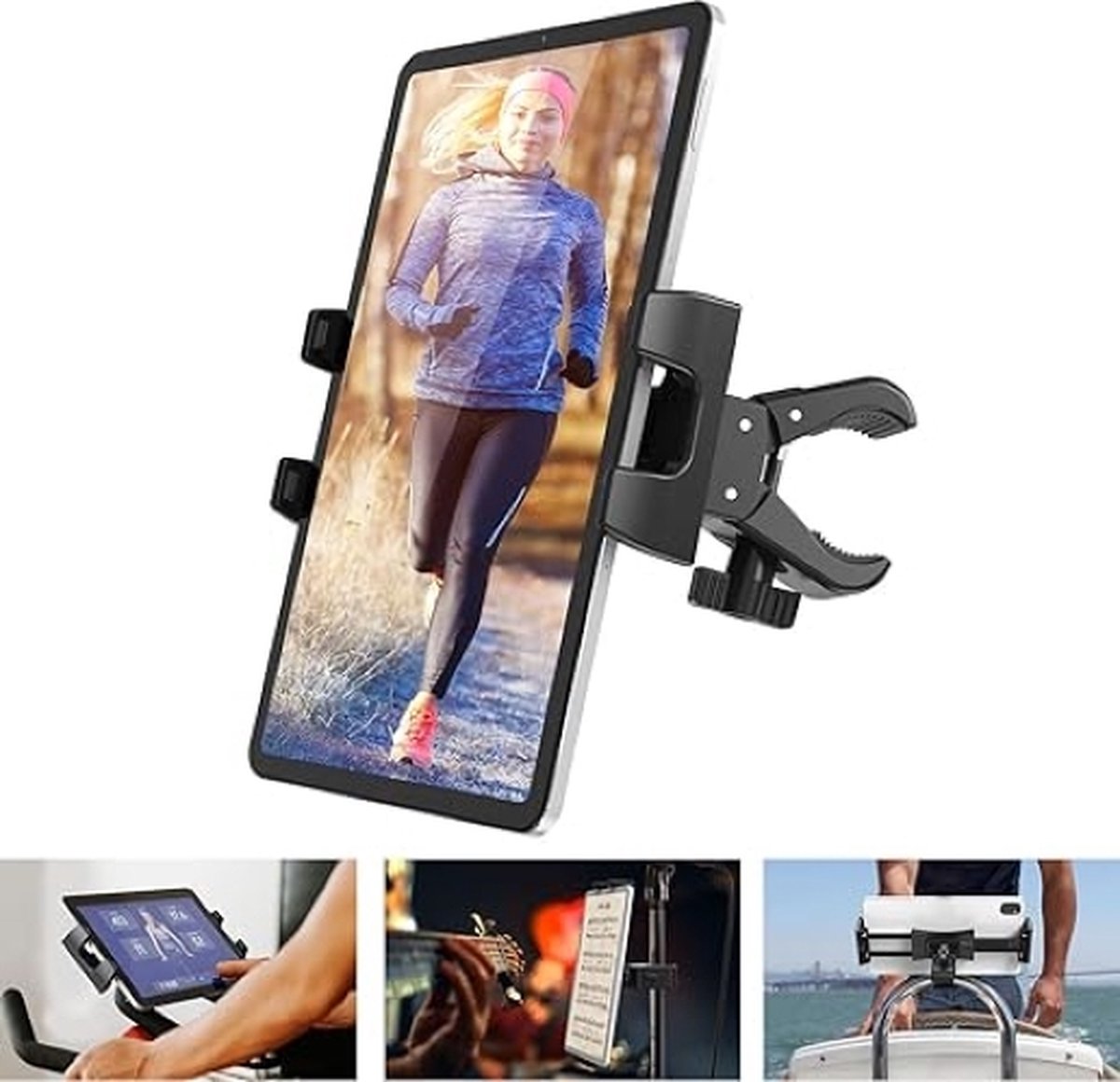 Hometrainer, tablethouder, 360 graden instelbaar, binnenin, spin, fiets ...