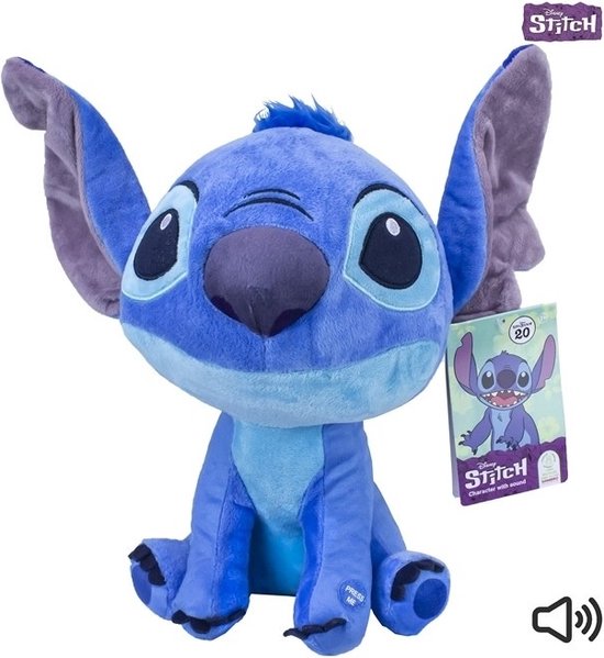 Disney - Stitch knuffel met geluid - 30 cm - Pluche - Lilo & Stitch ...