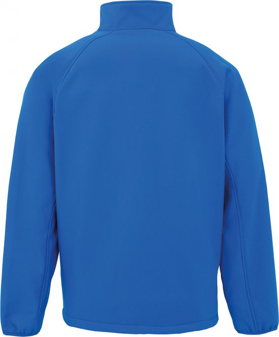 Result Men´s Recycled 2-Layer Printable Softshell Jacket RT901 - Royal - XXL | bol