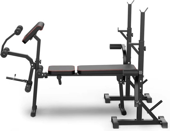 PH Fitness Multifunctionele Halterbank - Verstelbare Rugleuning ...