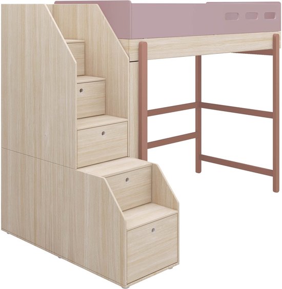 Hoogslaper met trap | bol