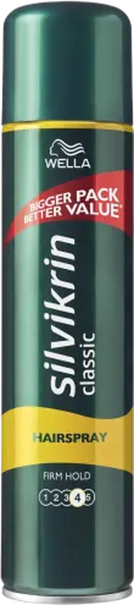 Wella Silvikrin Firm Hold Hairspray - 4 - 400 ml | bol