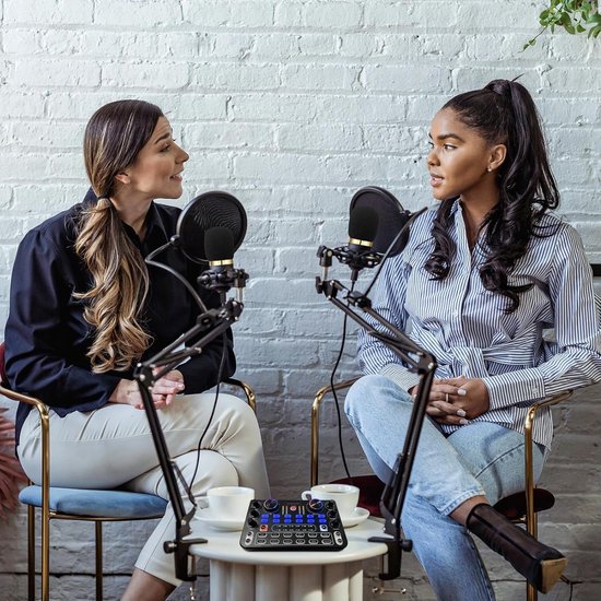 Podcast starterset - Mixer Kit Live SoundCard DJ Controller Interface ...