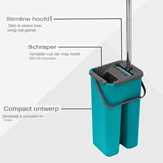 Dweilsysteem Met Wringer - Dweilmachine Huishoud | bol