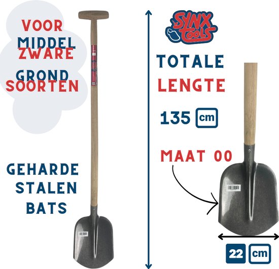 Synx Tools Bats 00 - Schoppen / Spades - Schep / Bodembewerkers ...