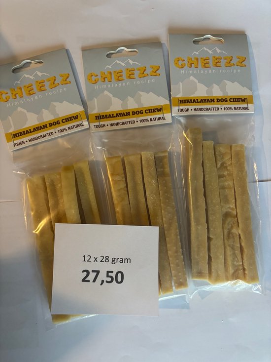 Cheezz kauwstaafjes 12 stuks elk 28 gram | bol