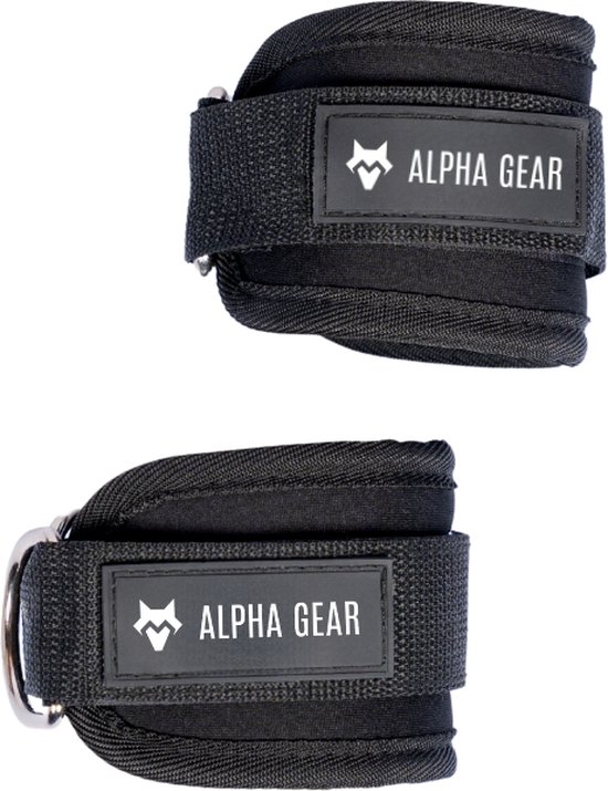 Alpha Gear - Ankle Straps - Black - Enkelband - 2 stuks - Cuff Strap ...