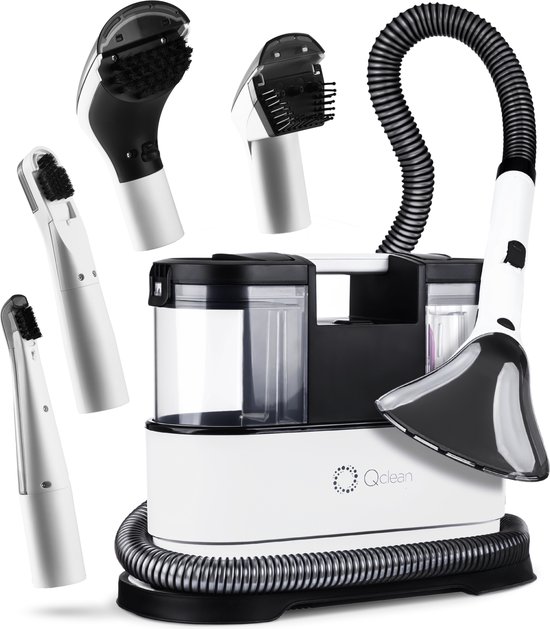 Qclean® Vlekkenreiniger PRO - Tapijtreiniger stofzuiger- Zetelreiniger Stoomreiniger-... | bol