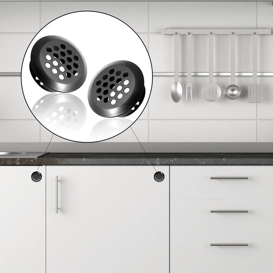 10 stuks ronde luchtroosters - ventilatieroosterafdekkingen ...