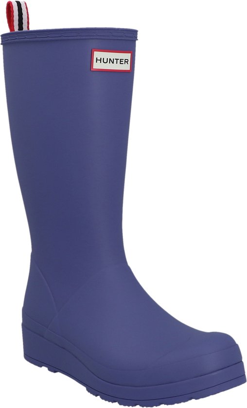 Hunter Play Tall Boot Dames Regenlaarzen - Blauw | bol