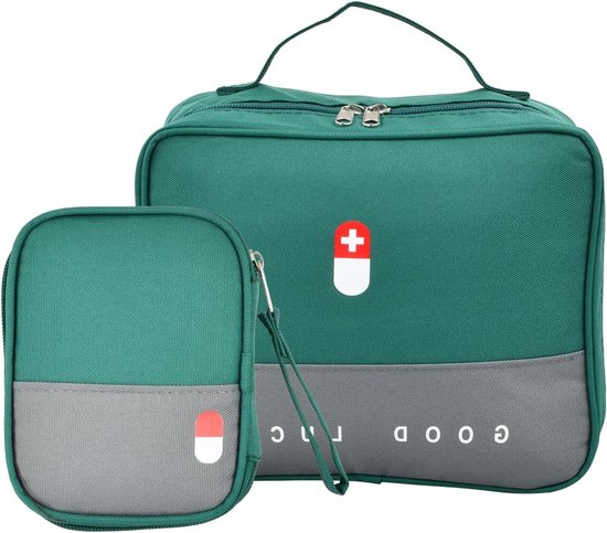 Allecto Plus - EHBO-kit opbergtas voor reizen - Waterdicht - Thuis en ...
