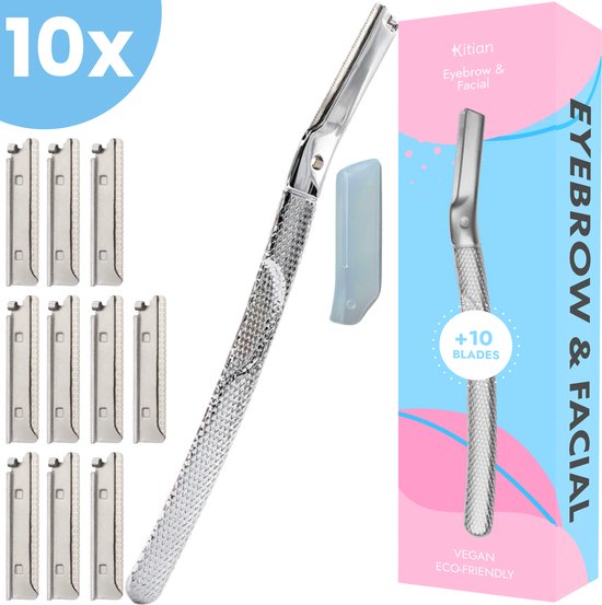 Kitian Premium Dermaplaning Gezicht - Wenkbrauw Mesje - Gezichts ...