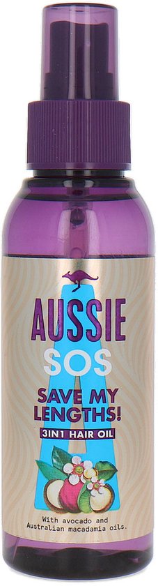 Aussie SOS Hair Rescue All-in-One Hair Oil 100ml | bol