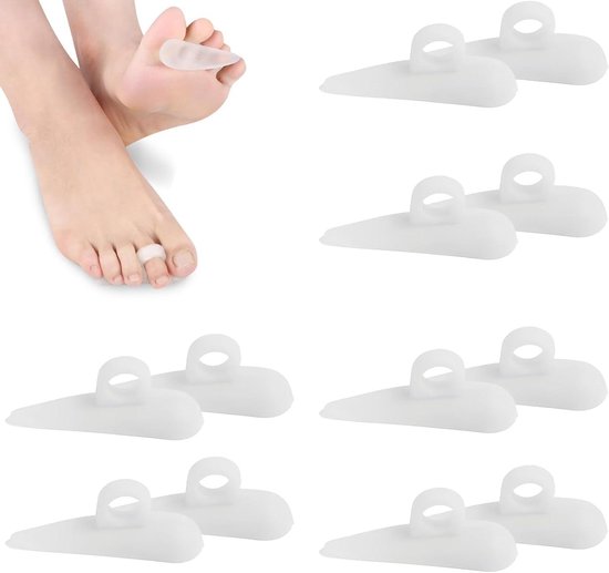 Allecto Plus - 6 stuks hamerteenkussens voor hamertenen correctie en ...