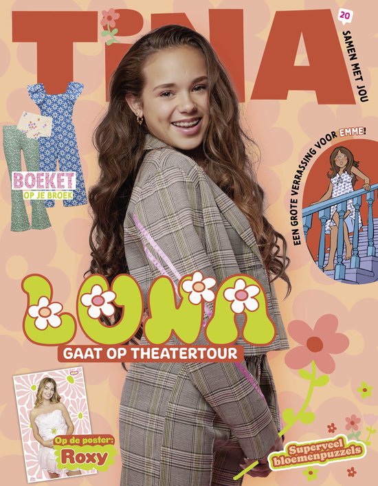 Tina magazine nr. 20 - 2025 - tijdschriften - magazine - Luna op theatertour, poster... | bol