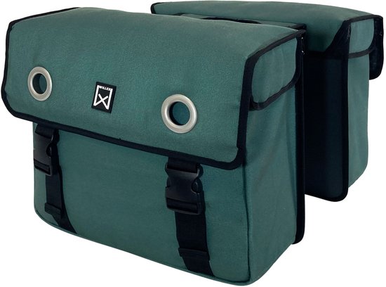 Willex Dubbele Fietstas - Canvas - Reflectie - 67 liter - Universele ...