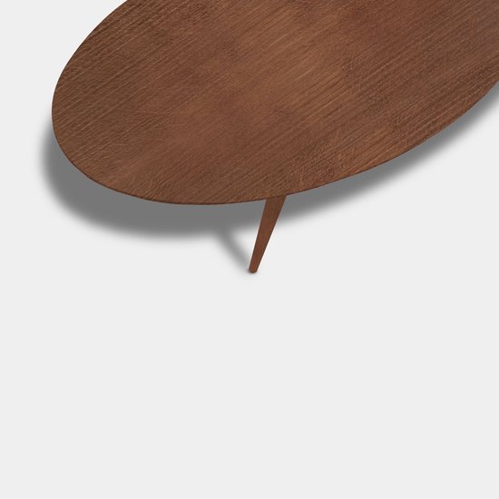 Tafel Ovaal Eikenhout - Konisch - Toscane 102 | bol