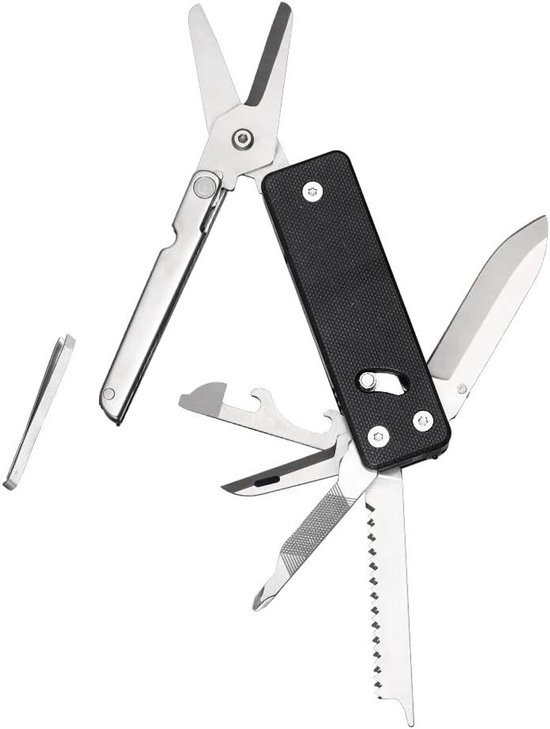 Elite- Multifunctioneel zakmes met groot schaargereedschap G10 ...