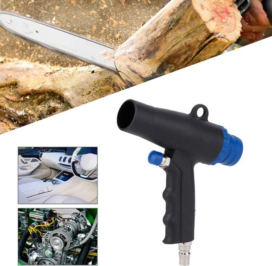 Air Vacuum Blow Gun, Vacuum Gun Pneumatic Vacuum Cleaner Plastic 2-in-1 ...